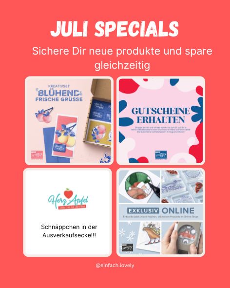 Gutschein – Codes im Juli! – HERZ-APFEL